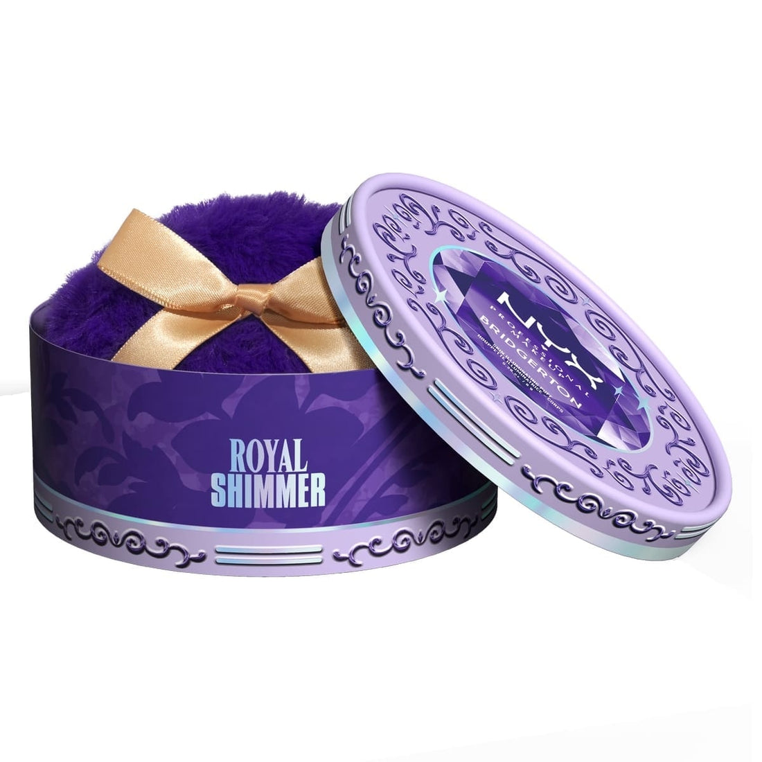 SKIN ILLUMINATING PUFF GOLD ROYAL SHIMMER - NYX X BRIDGERTON