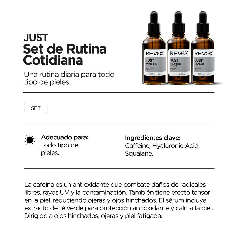 SET RUTINA DIARIA DE SKINCARE - REVOX B77