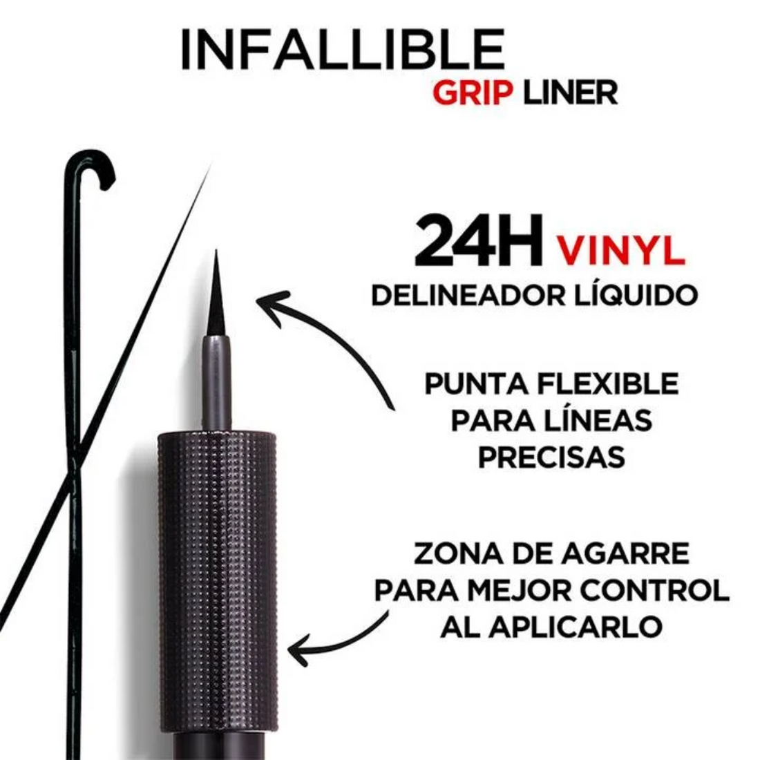 INFALLIBLE LIQUID LINER VINYL BLACK - LOREAL PARIS