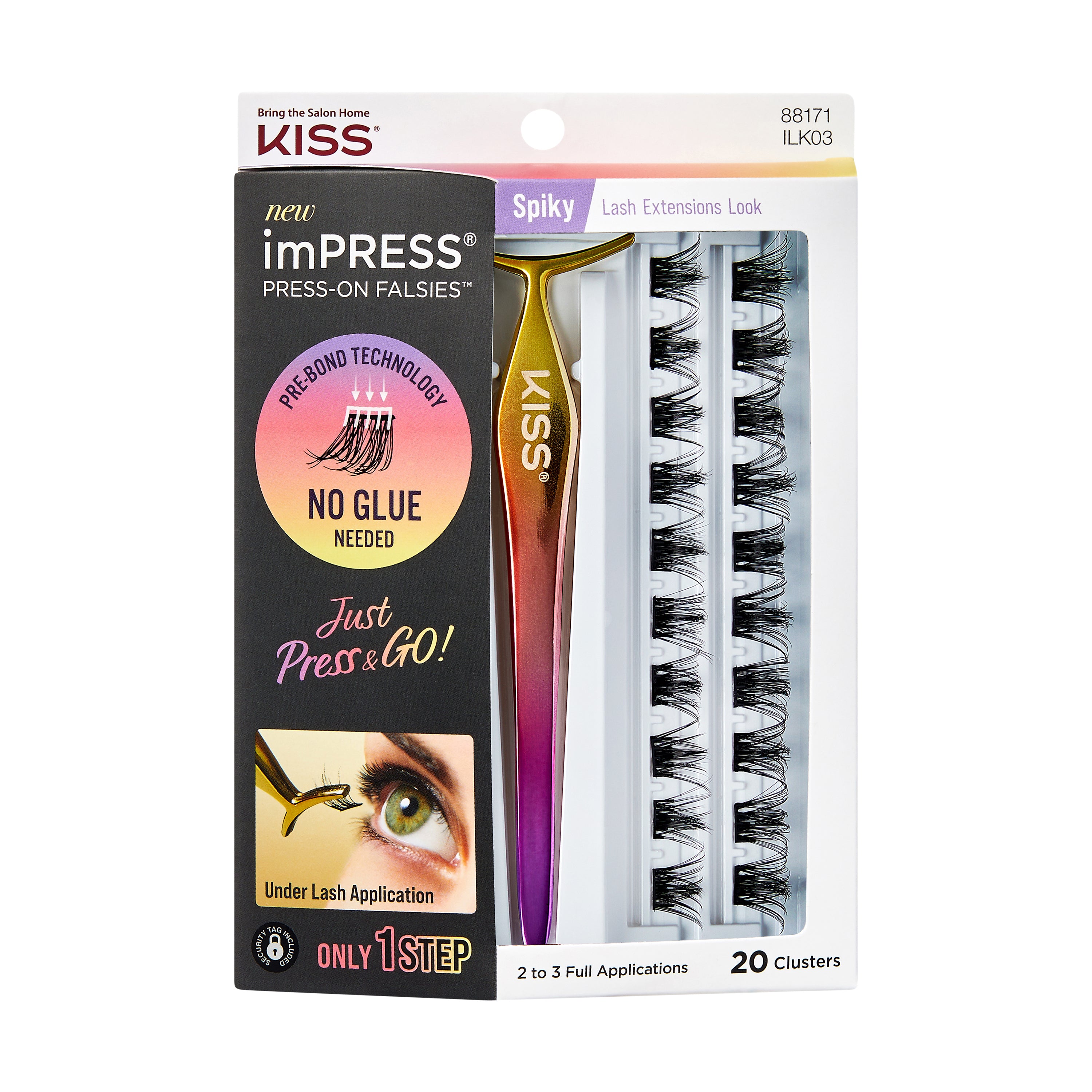 IMPRESS PRESS ON FALSIES KIT 03 - KISS