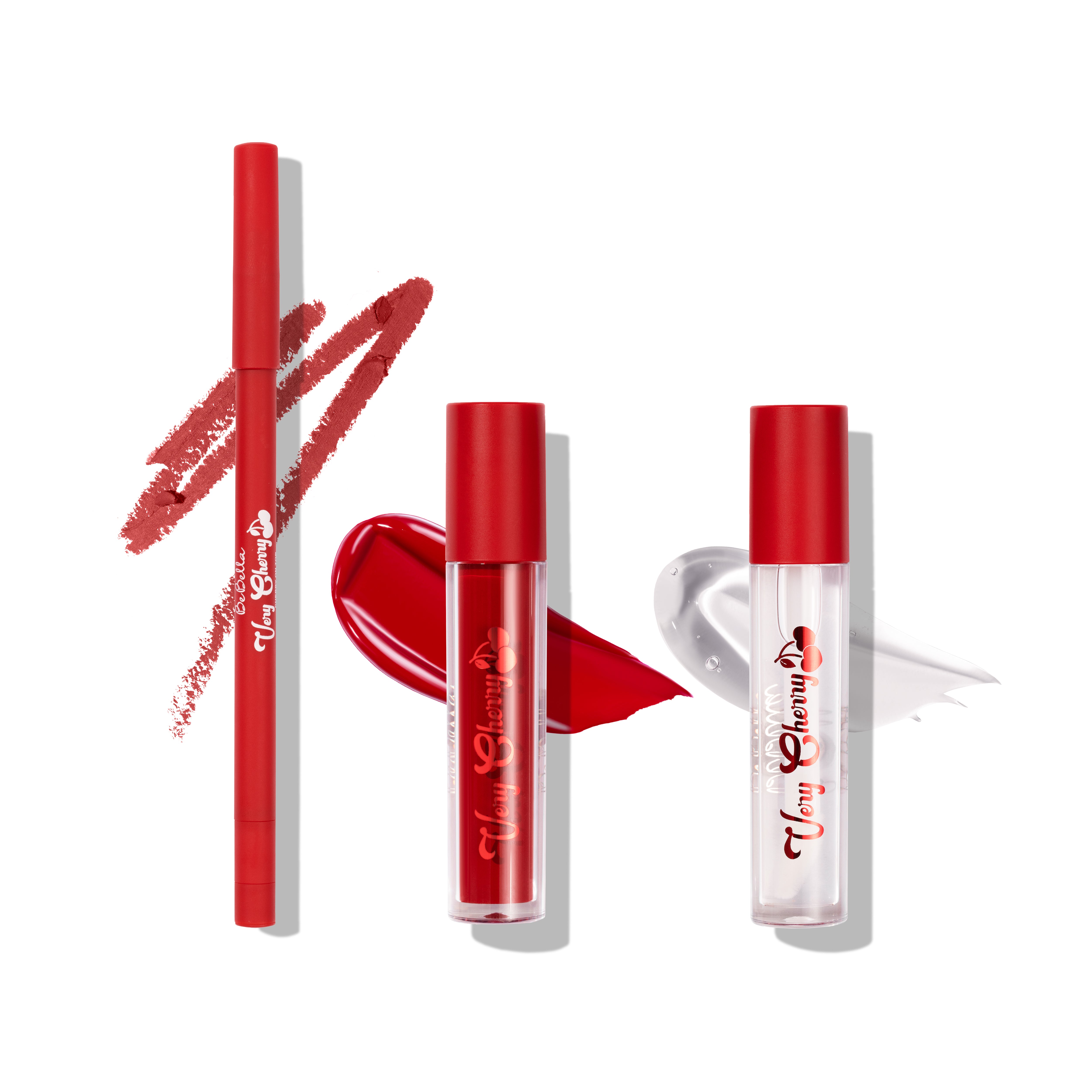 SWEET CHERRY LIP TRIO - OUTLET BEBELLA