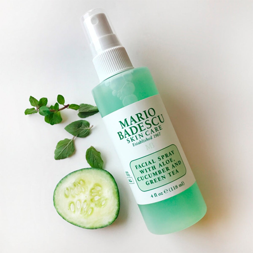 MIST FACIAL CON ALOE, CUCUMBER Y TÉ VERDE - MARIO BADESCU