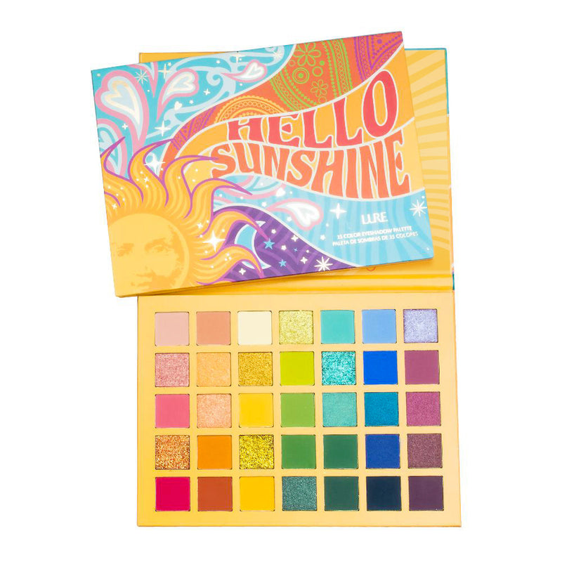HELLO SUNSHINE THE SIXTIES PALETA DE SOMBRAS 35 COLORES - LURE