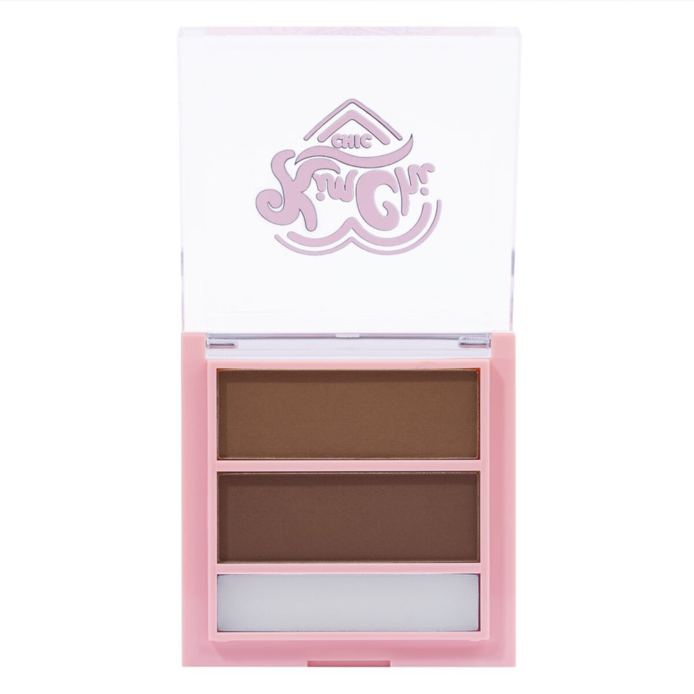 KIM BROWLY DUO POLVO Y GEL DE CEJAS - KIMCHI CHIC